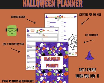 Halloween Planner ∣ Halloween Calendar ∣ Halloween Traditions ∣ Holiday ...