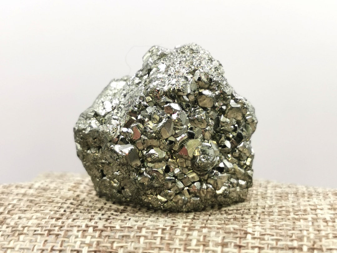 Raw Pyrite Spark Natural, Crystal Stone Chunk Sparkly Gemstone Piece ...