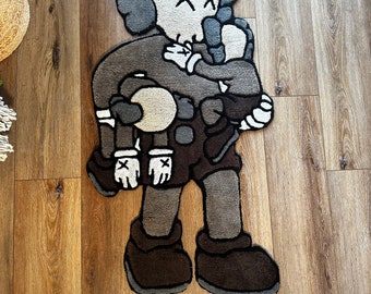 Kaws Rug Pink - Etsy
