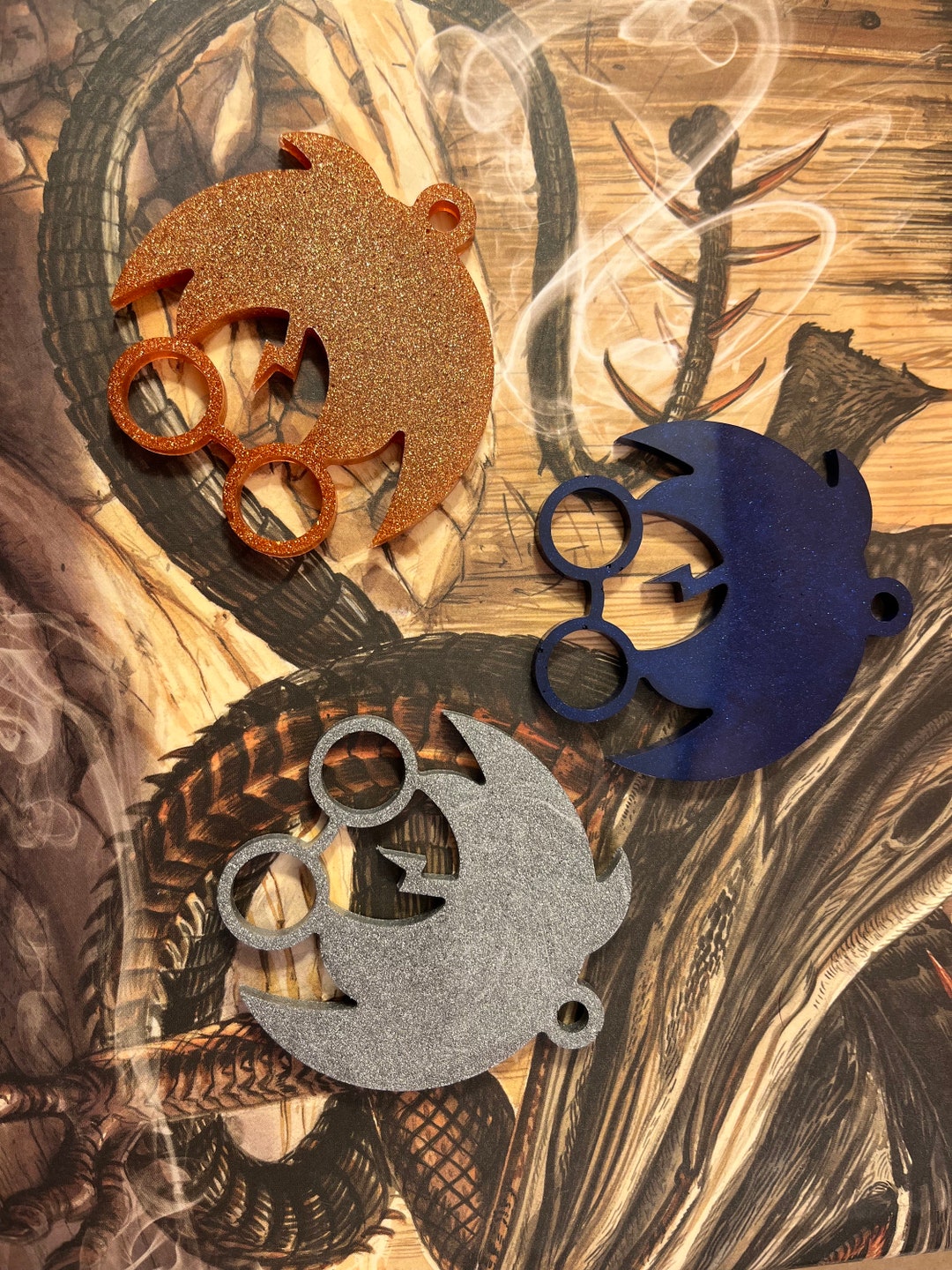 Potter Heads - House Ravenclaw - Set of 9 - 3 Colors - Blue - Copper ...