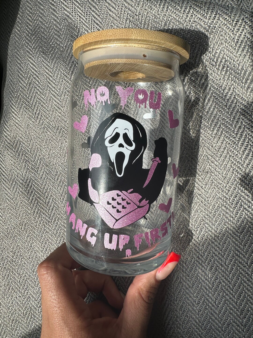 Glitter Scream Cup - Etsy