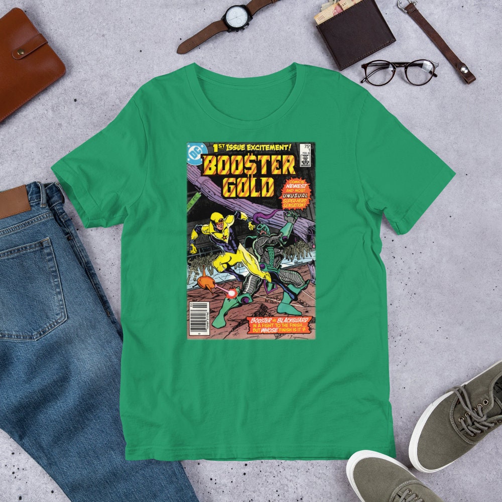 DC Comic's Booster Gold First Appearance T-shirt - Etsy