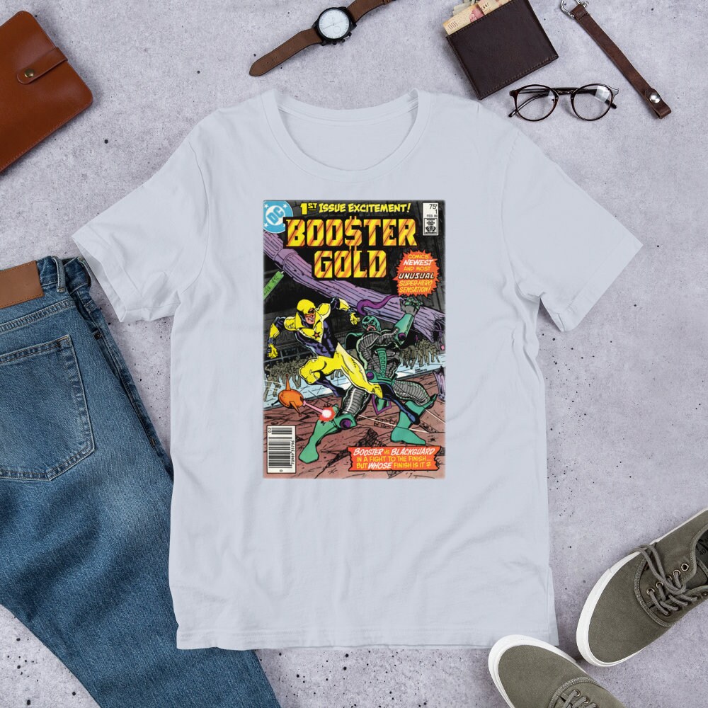 DC Comic's Booster Gold First Appearance T-shirt - Etsy