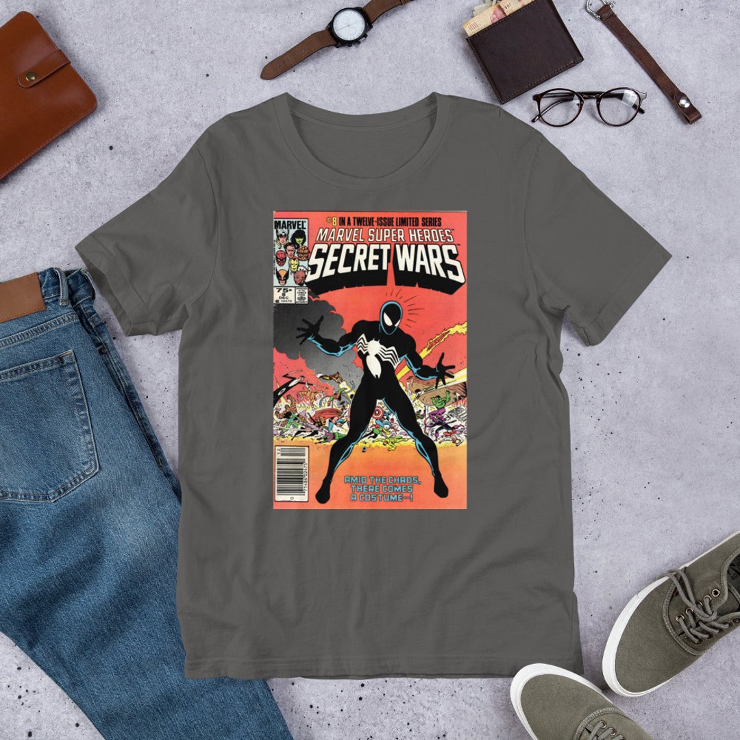 Marvel's Spiderman Secret Wars 8 T-shirt - Etsy