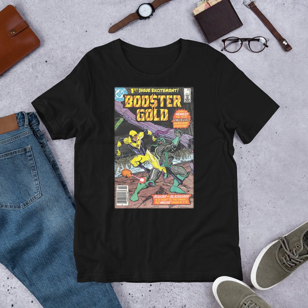 DC Comic's Booster Gold First Appearance T-shirt - Etsy