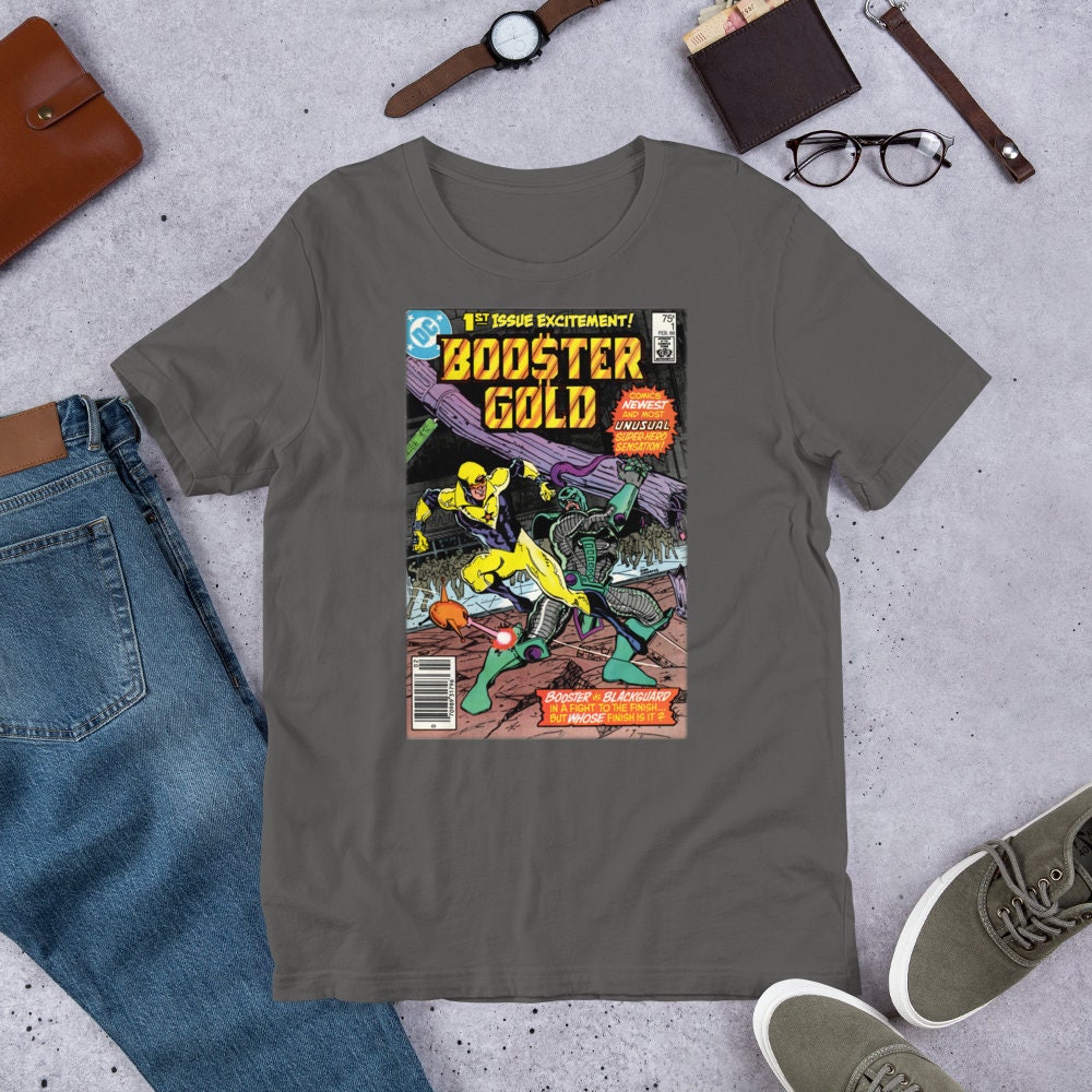 DC Comic's Booster Gold First Appearance T-shirt - Etsy
