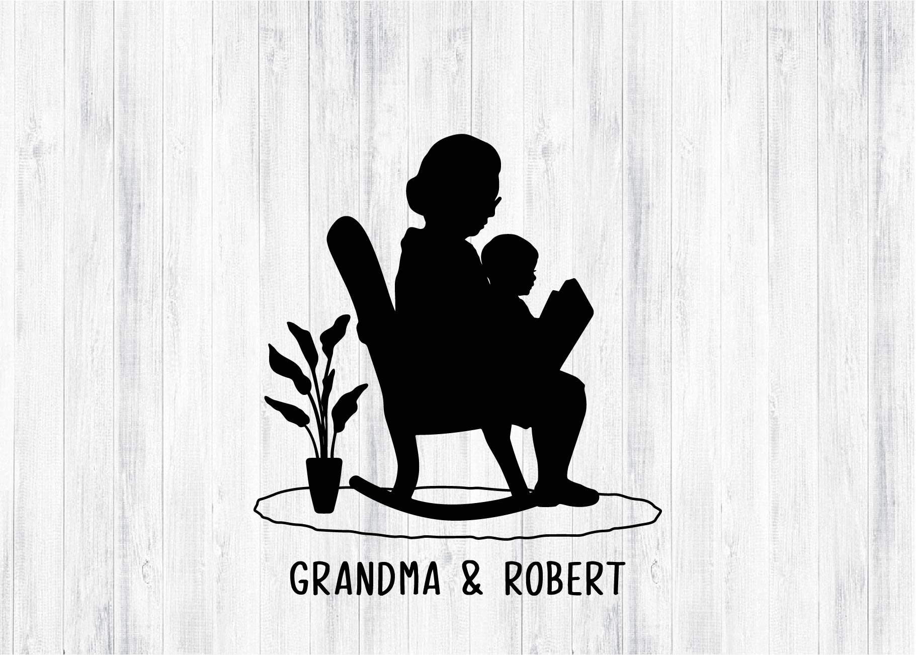 Grandma and Grandson Svg Png, Grandma File Cut Svg, Grandson Svg ...