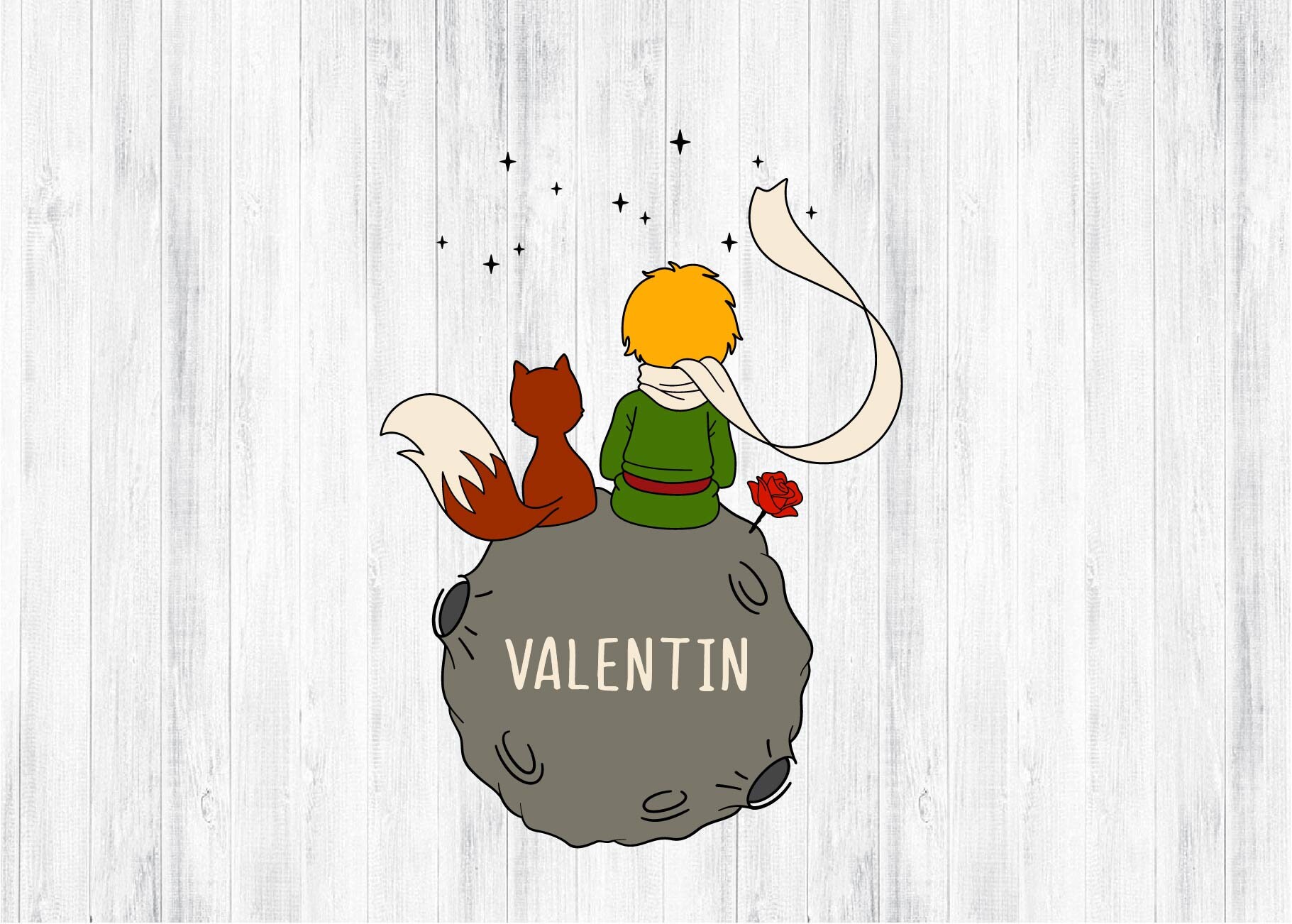 El Principito Nombre SVG PNG para Cricut y Silhouette Prince - Etsy México