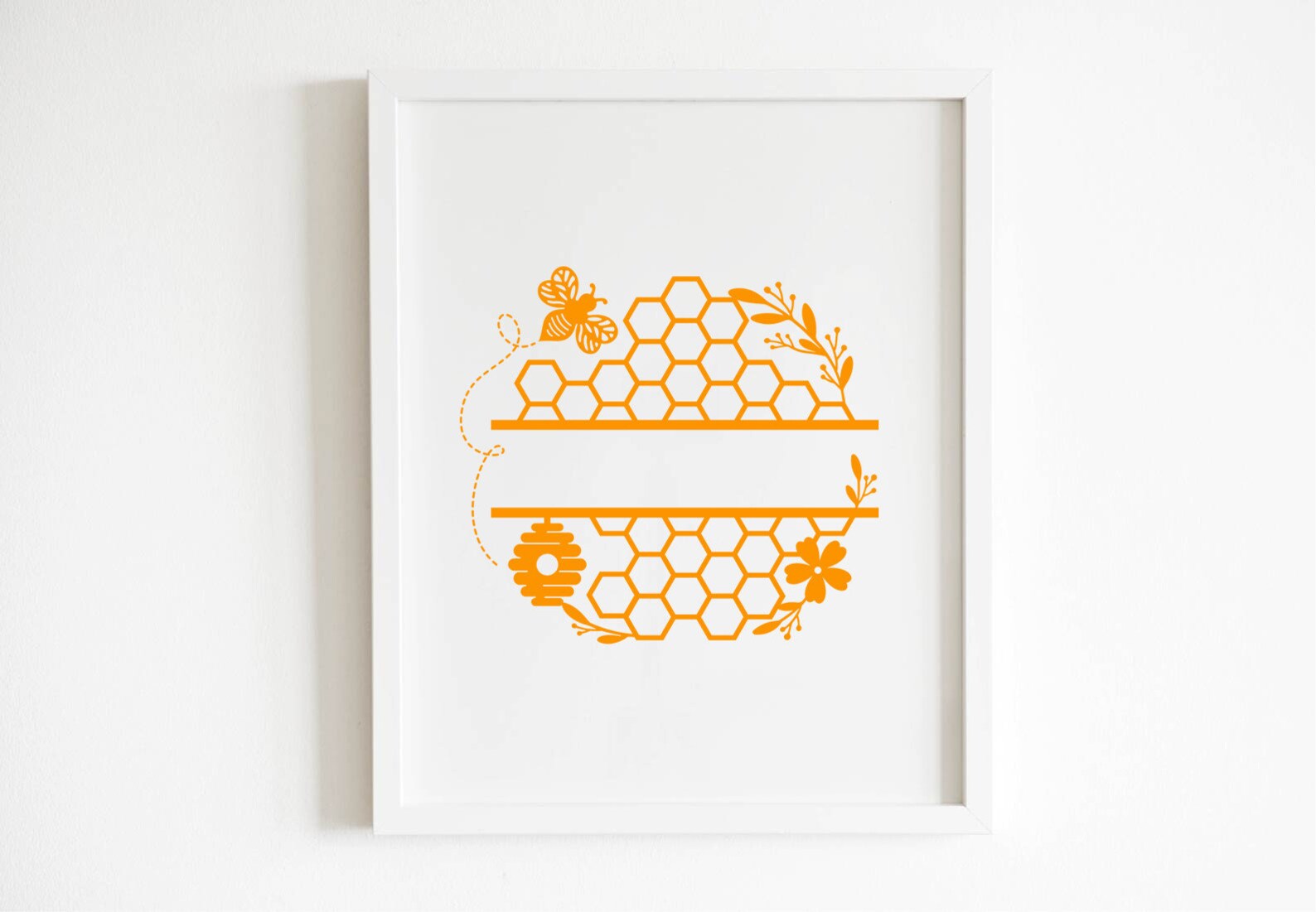 Honeycomb Bundle Svg Bee Honeycomb Svg Bee Name Cut - Etsy