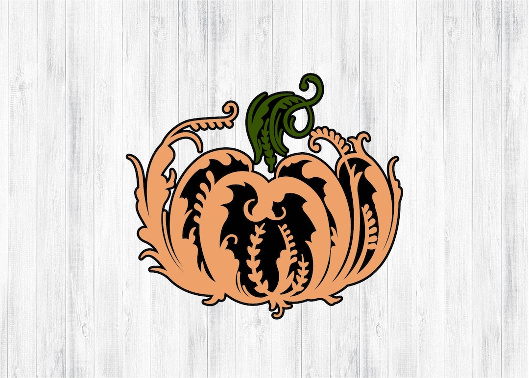 Autumn Pumpkin SVG PNG for Cricut and Silhouette, Autumn File Cut ...