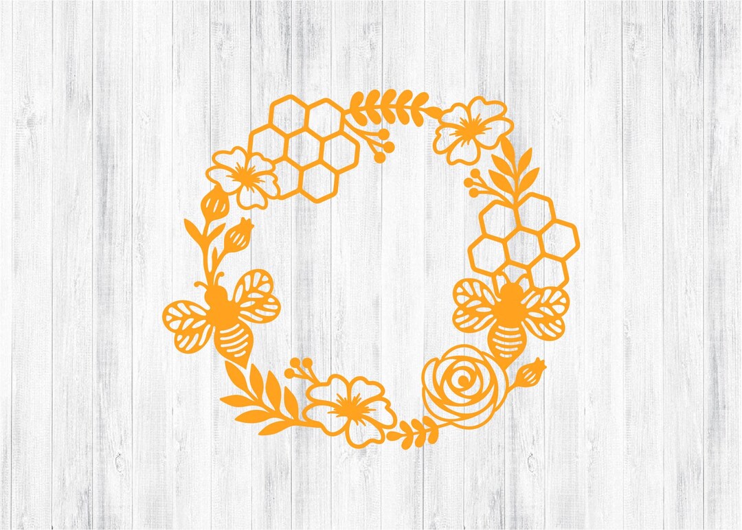 Bee Svg Bundle, Bee Honeycomb Svg, Bee File Cut, Bee Frame Svg, Bee ...