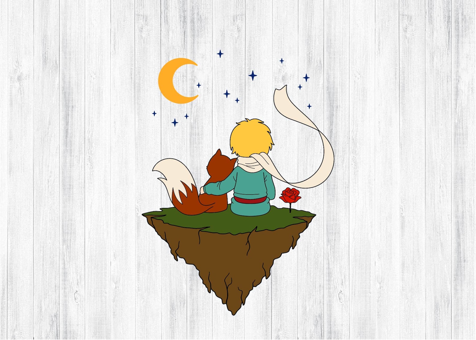 El Principito SVG PNG para Cricut y Silhouette Le Petit - Etsy México