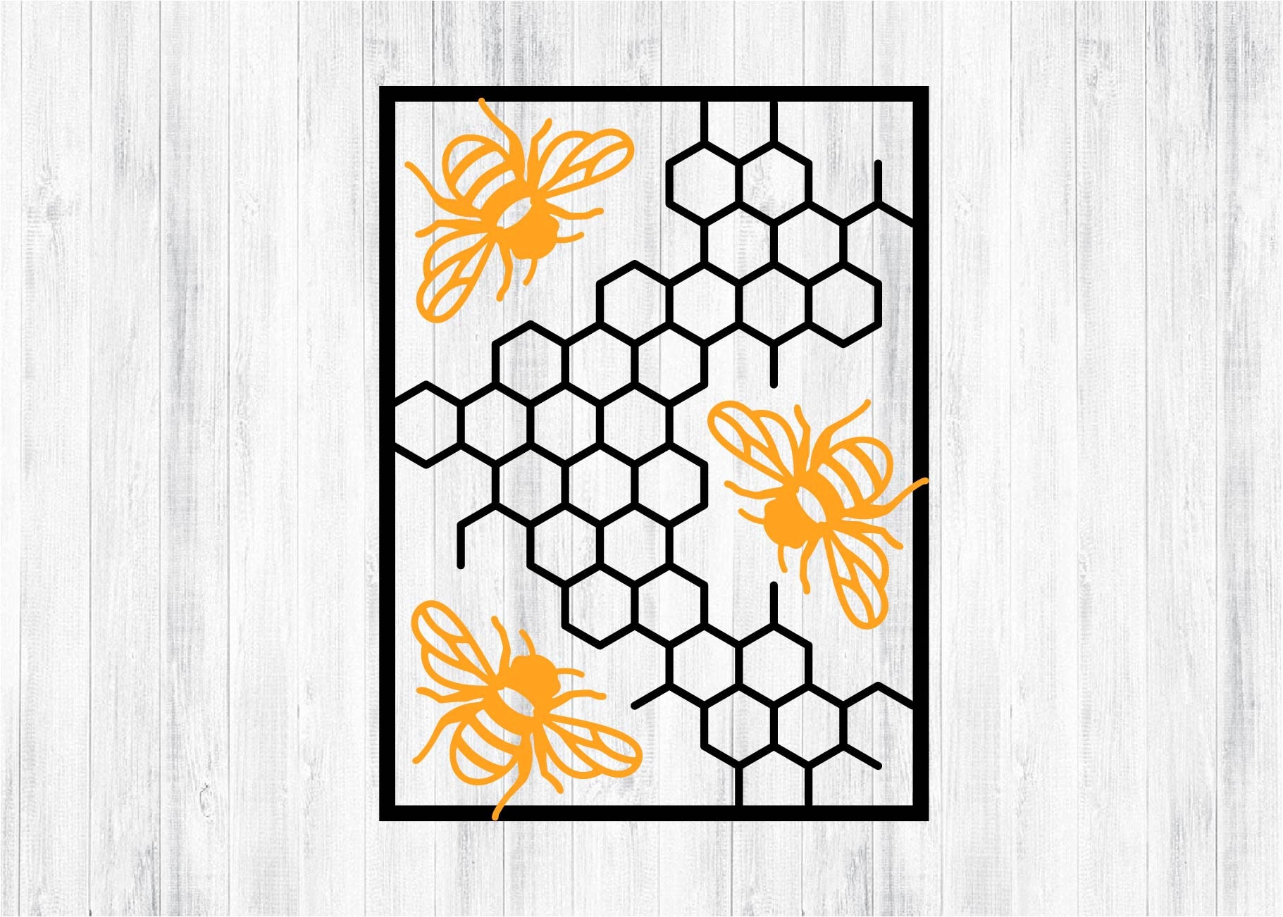 Bee Svg Bundle, Bee Honeycomb Svg, Bee File Cut, Bee Frame Svg, Bee ...