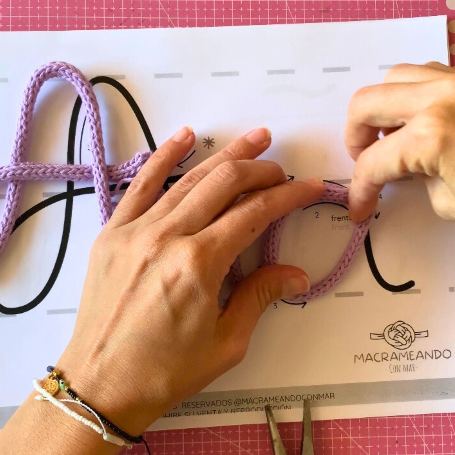 Plantillas De Letras Para Icord/letter Templates/tricotin/cordonfrances ...