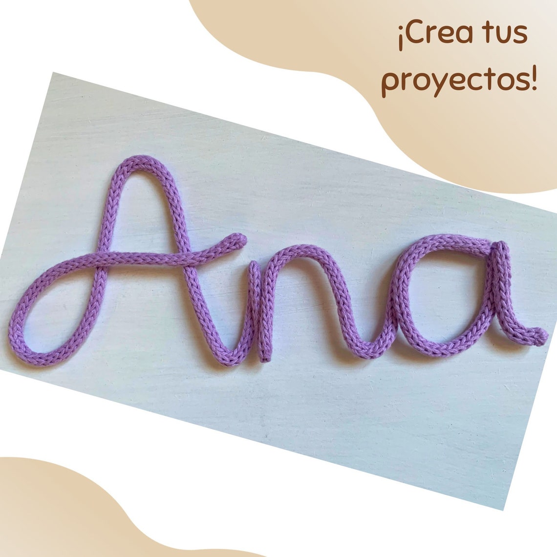 Plantillas De Letras Para Icord/letter Templates/tricotin/cordonfrances ...