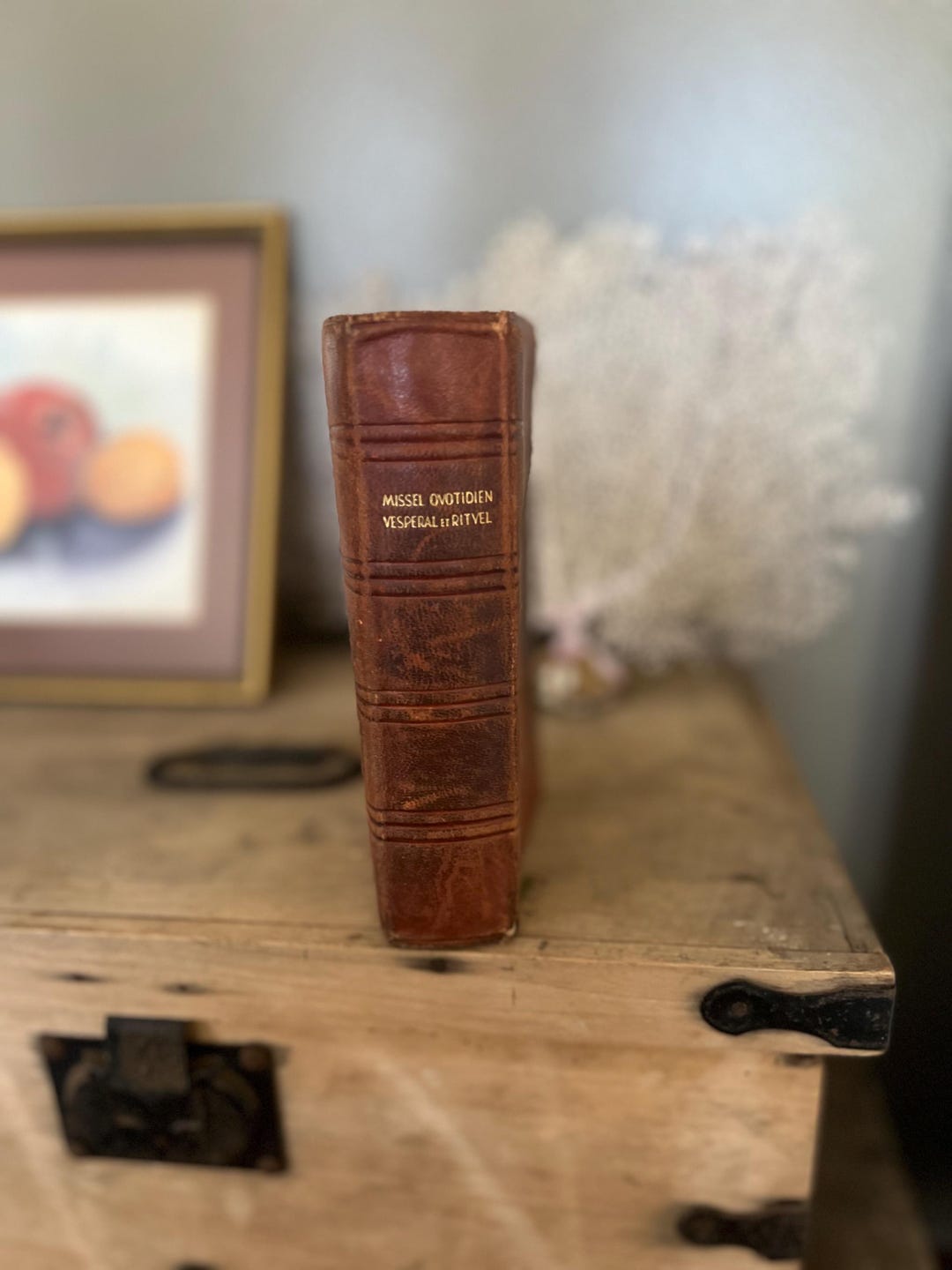 Vintage Catholic Missal Titled "missel Quotidien Vespéral Et Rituel” - Etsy
