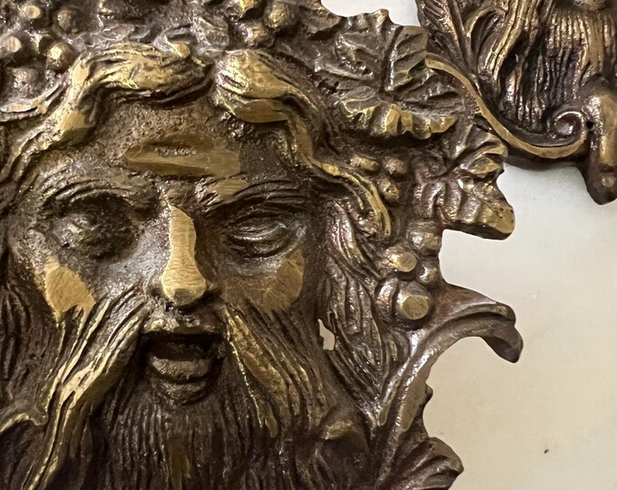 Victorian Style Metal Brass Bronze Plaque Ornament Faces / Head - Etsy