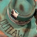 Outlaw Country Turquoise Custom Wool Rancher Hat - Etsy