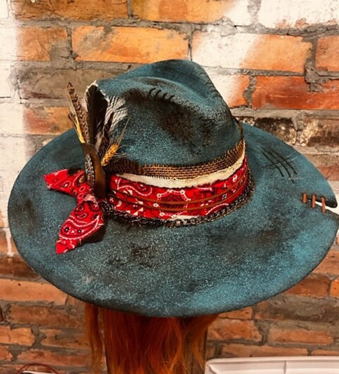 FANCY RANCHER Custom Burned Hat. - Etsy