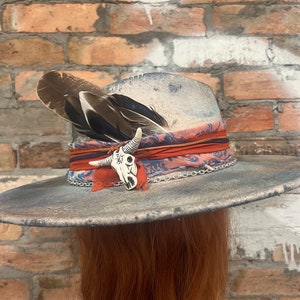 Gilley’s Custom Burned Hat. - Etsy