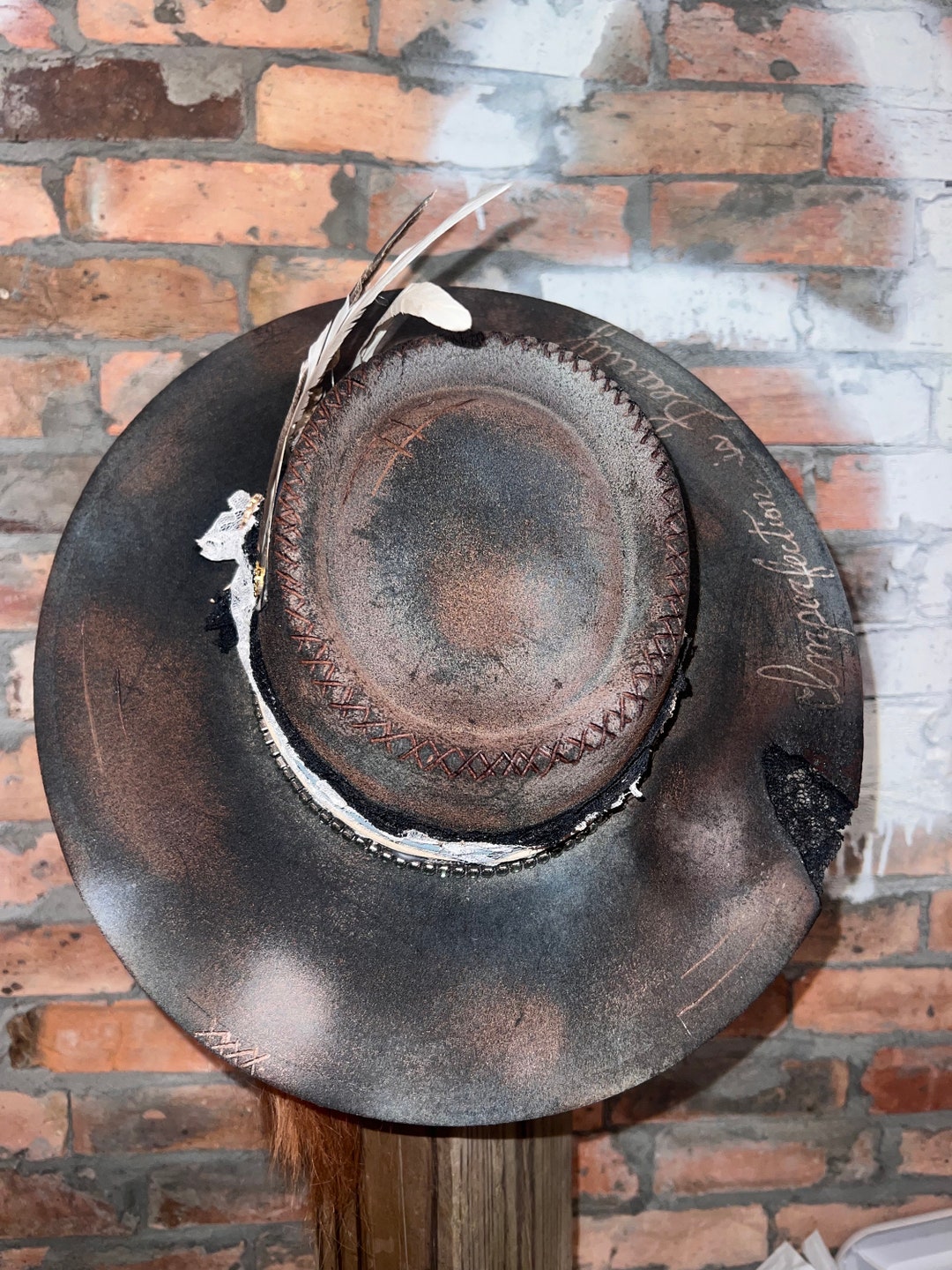 Imperfection is Beauty Custom Burned Hat. - Etsy