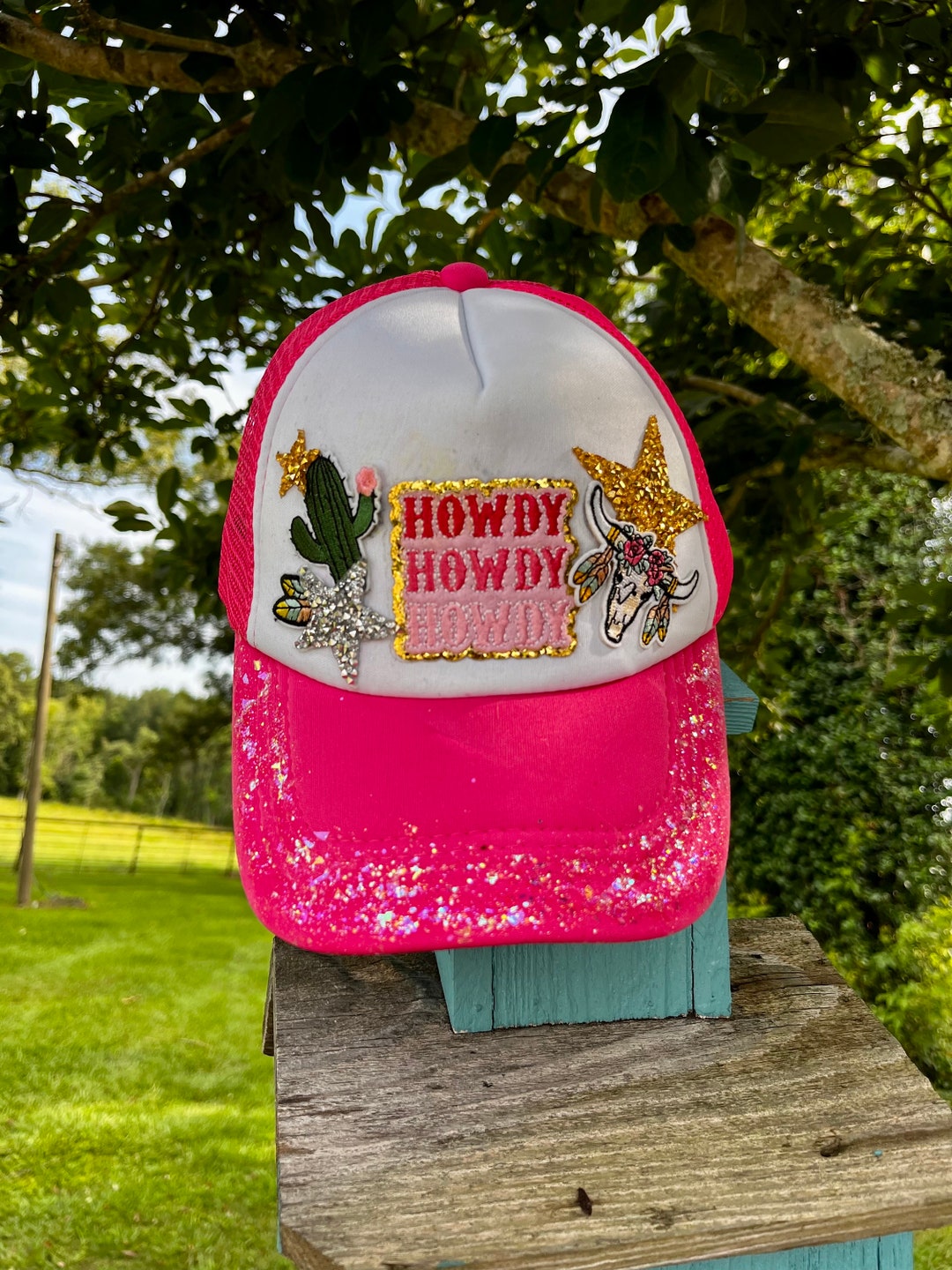 Custom Patch Trucker Hat - Etsy