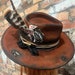 Cash Custom Burned Hat. - Etsy