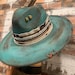 Outlaw Country Turquoise Custom Wool Rancher Hat - Etsy