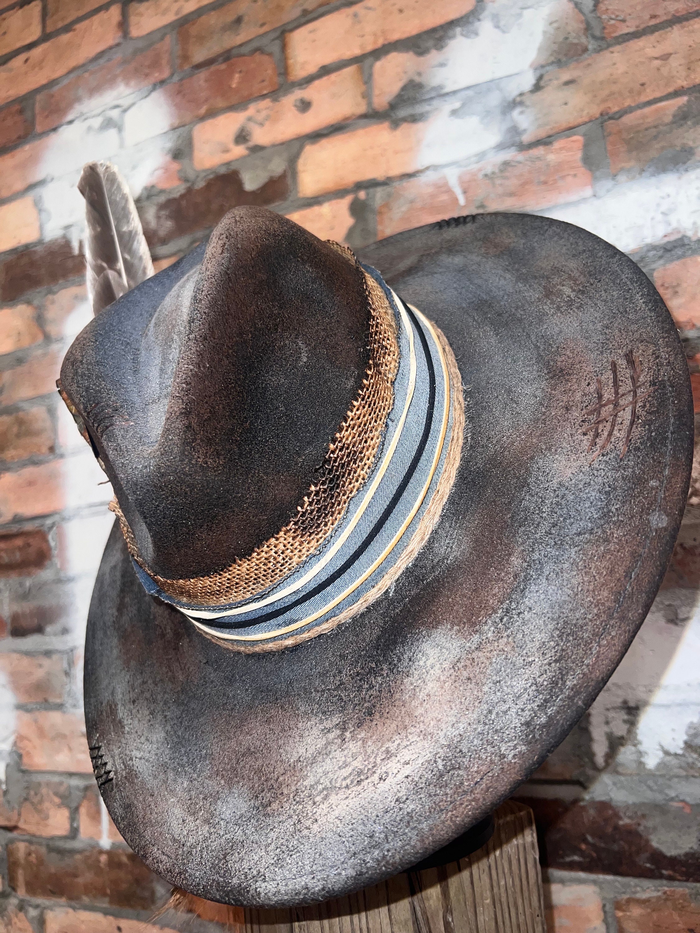 Huckleberry! Custom Burned Hat. - Etsy