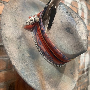 Gilley’s Custom Burned Hat. - Etsy