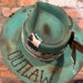 Outlaw Country Turquoise Custom Wool Rancher Hat - Etsy