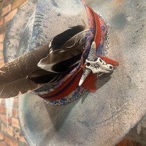 Gilley’s Custom Burned Hat. - Etsy