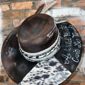 Wild Heart western Style Custom Hat - Etsy
