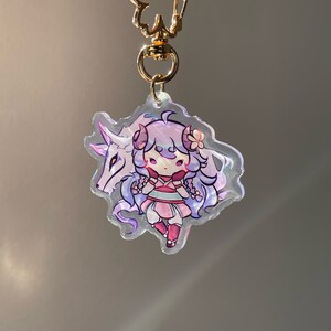 League of Legends Spirit Blossom Acrylic Keychain Ahri Lillia Kindred ...
