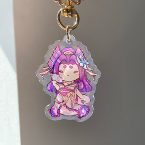 League of Legends Spirit Blossom Acrylic Keychain Ahri Lillia Kindred ...