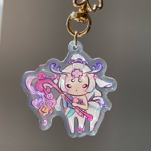 League of Legends Spirit Blossom Acrylic Keychain Ahri Lillia Kindred ...