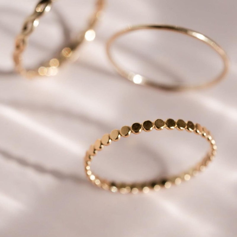 Minimalist Ring - Etsy