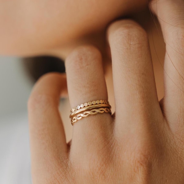 Gold Simple Ring - Etsy