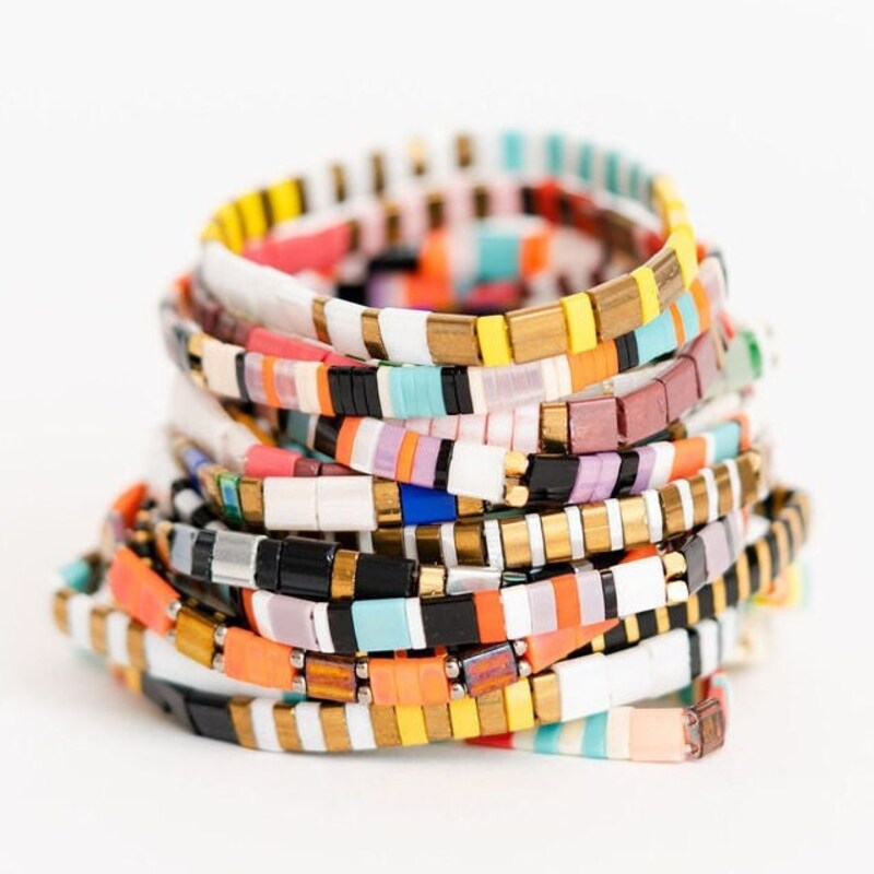 Tile Bracelet - Etsy