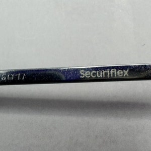 Vintage Securiflex Ricardo Mens Frames-size 56-17-rimless-spring Hinge-nos - Etsy