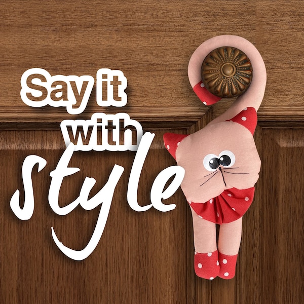 Do Not Disturb Cat Sign - Etsy