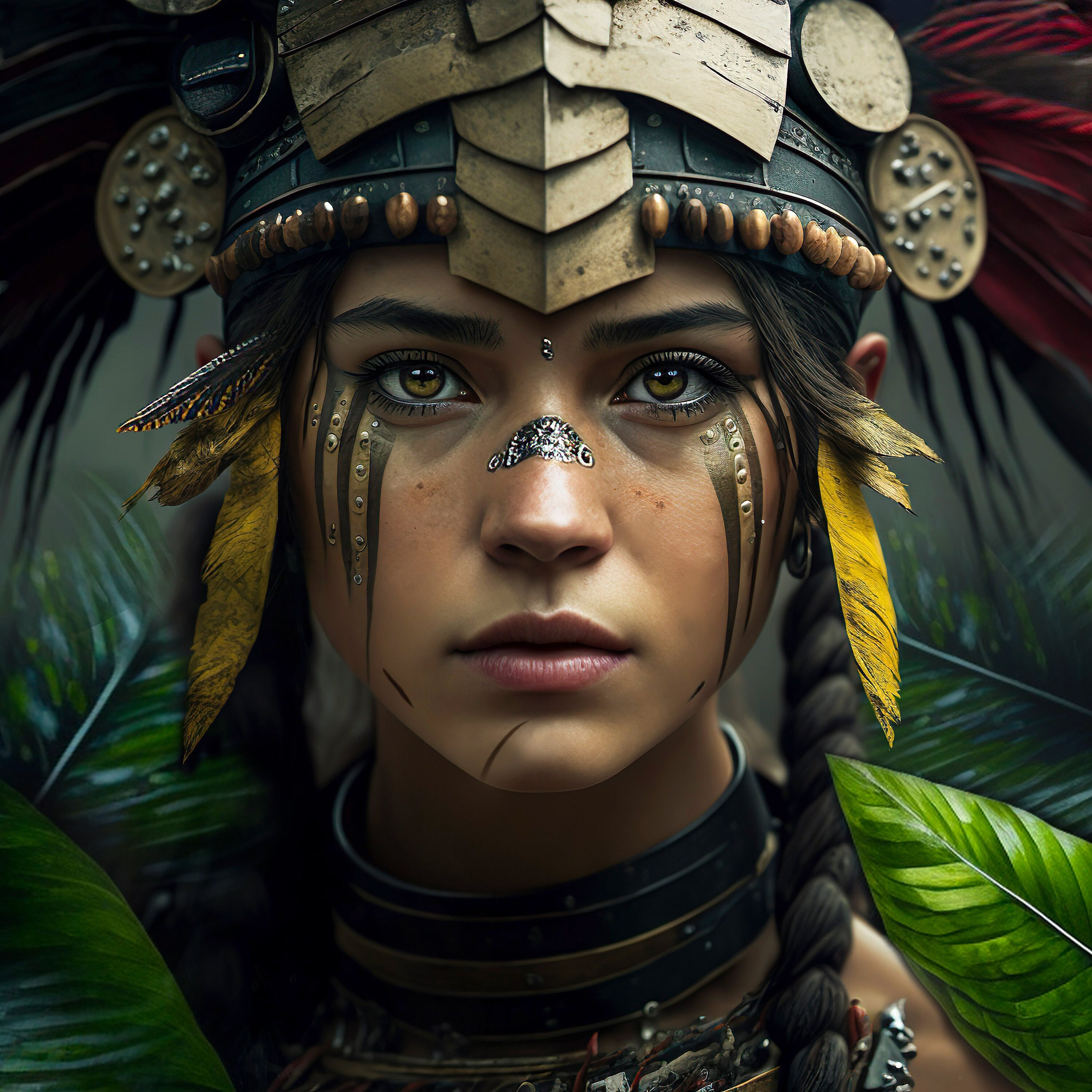 Black Amazon Warrior