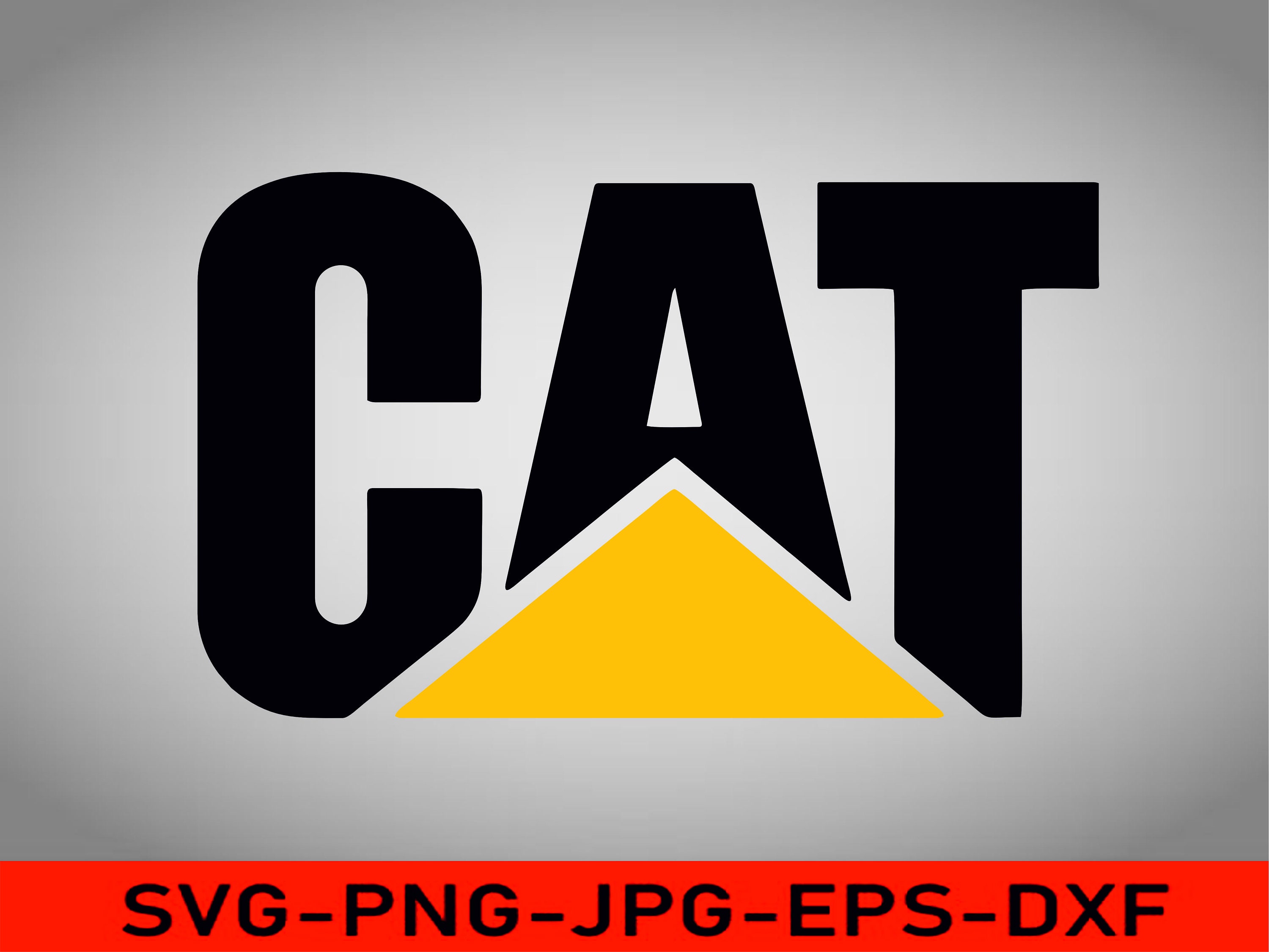 CAT Logo Design for Print Cut Files Cricut Silhouette SVG - Etsy Canada