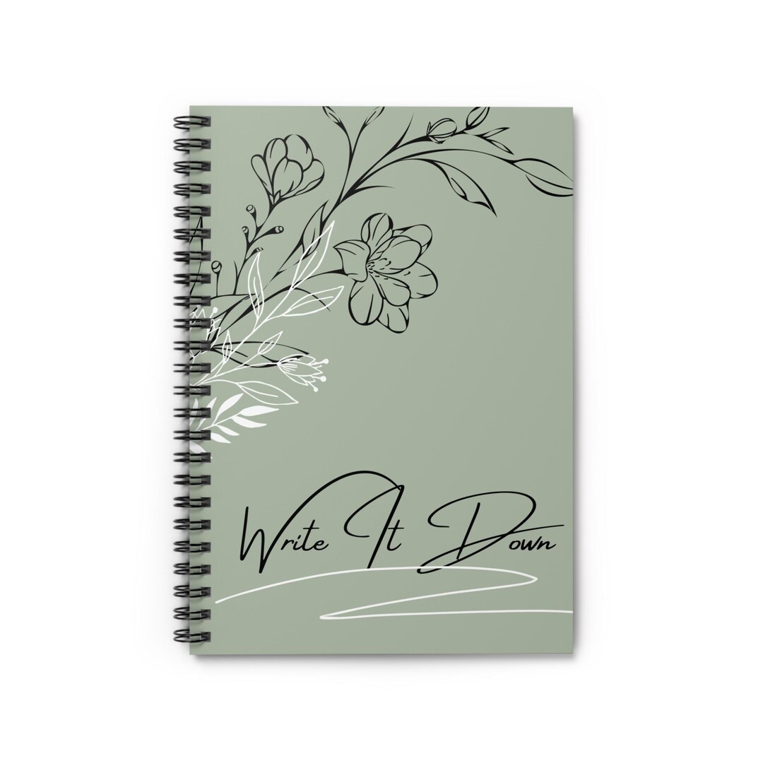 Sage Green Journal Notebook - Etsy