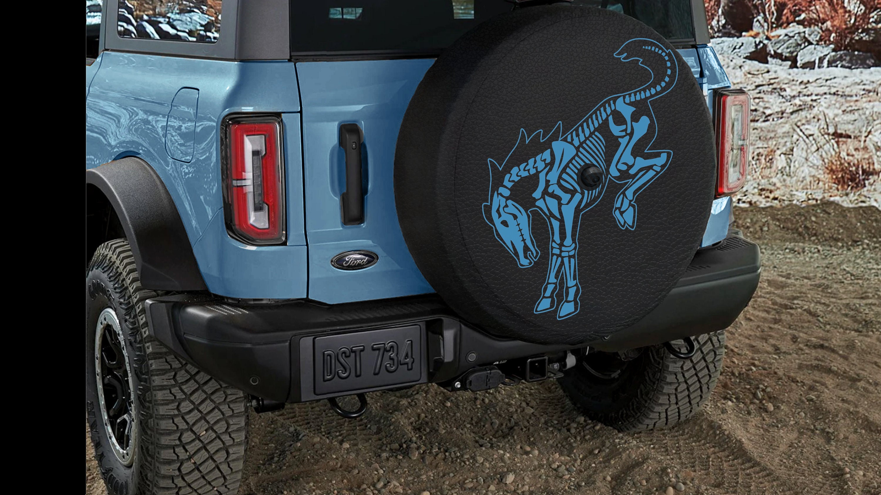 Ford Bronco SPARE TIRE COVER 2021 Ford Bronco 2022 Ford - Etsy