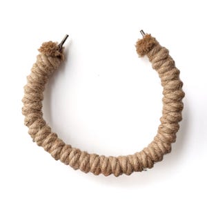 Sisal Rope Perch, Natural Rope Bird Perch With Suction Cups, Flexible ...