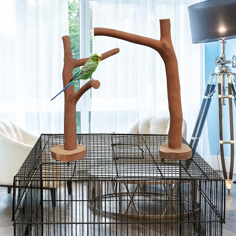 Parrot Perches, Parrot Stand,natural Bird Perches, Bird Cage Perches ...