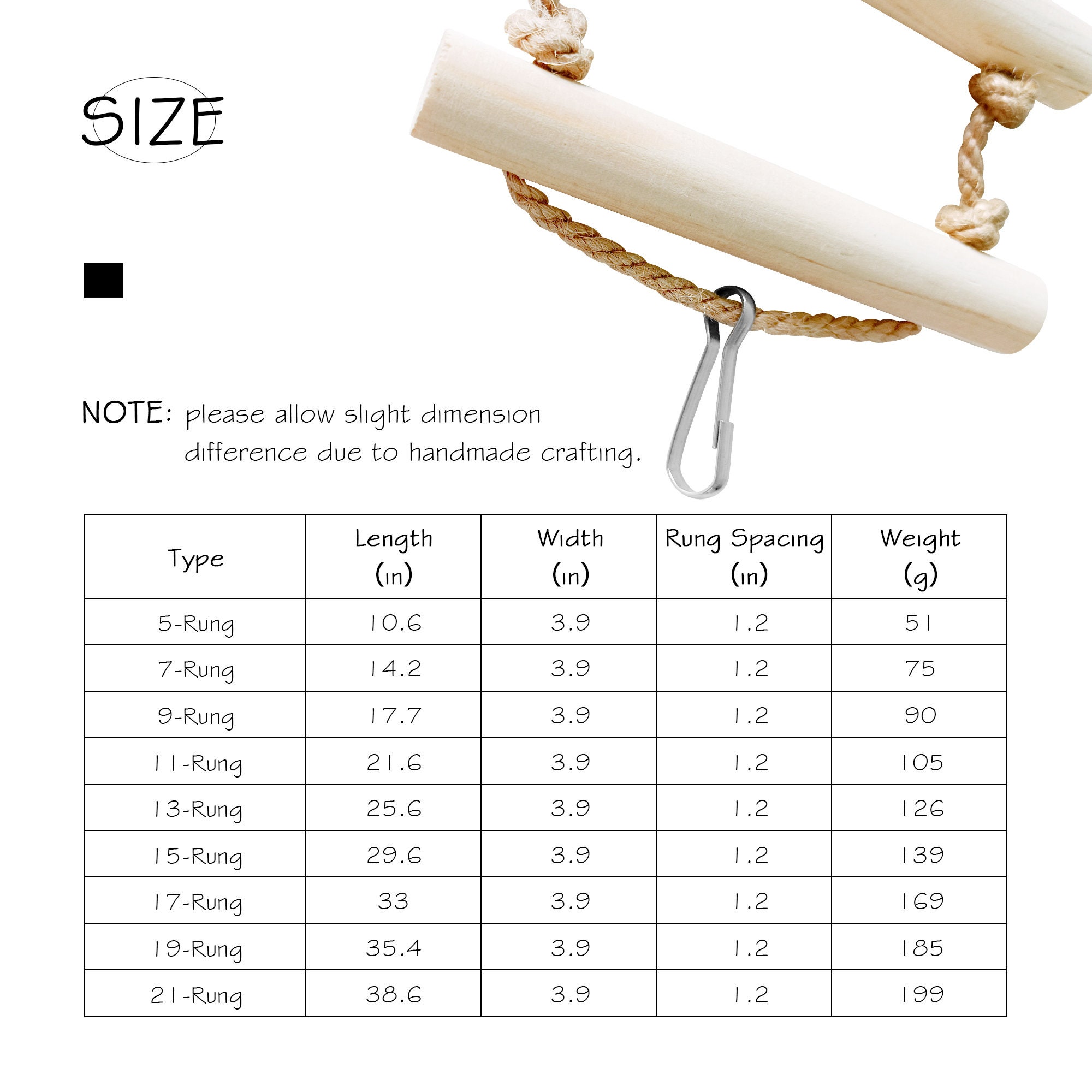 Natural Wooden Bird Ladders, Bird Rope Ladder, Bird Rope Bridge, Bird ...