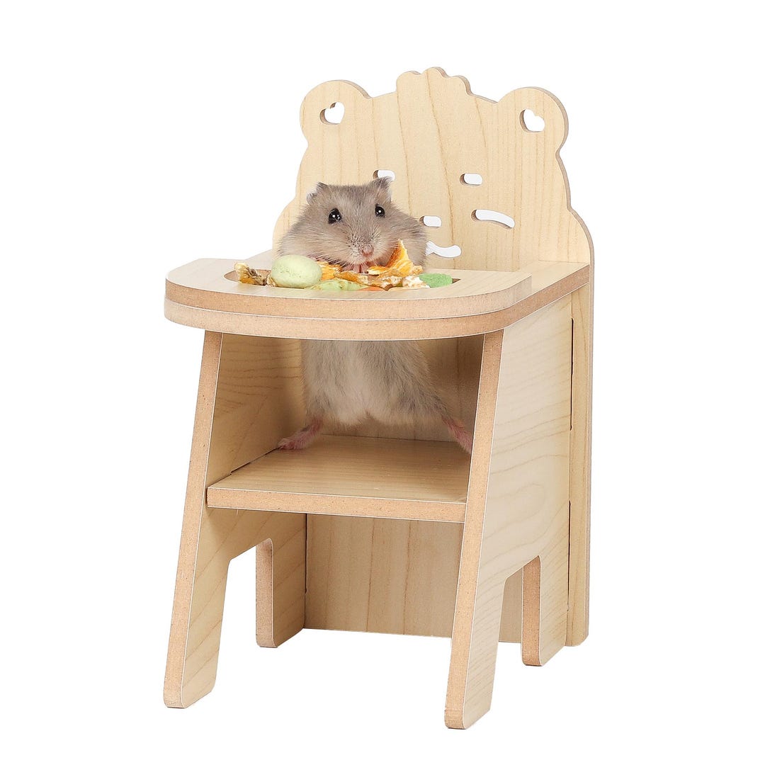 Hamster High Chair, Miniature Dining Chair, Easy Assembly - Etsy