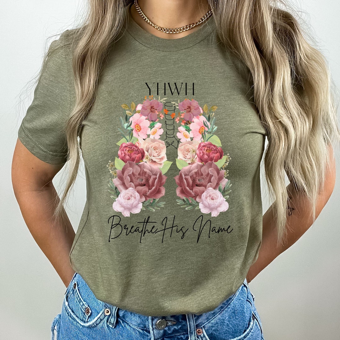 Yahweh Breath Shirt Messianic Shirt Christian Clothing - Etsy
